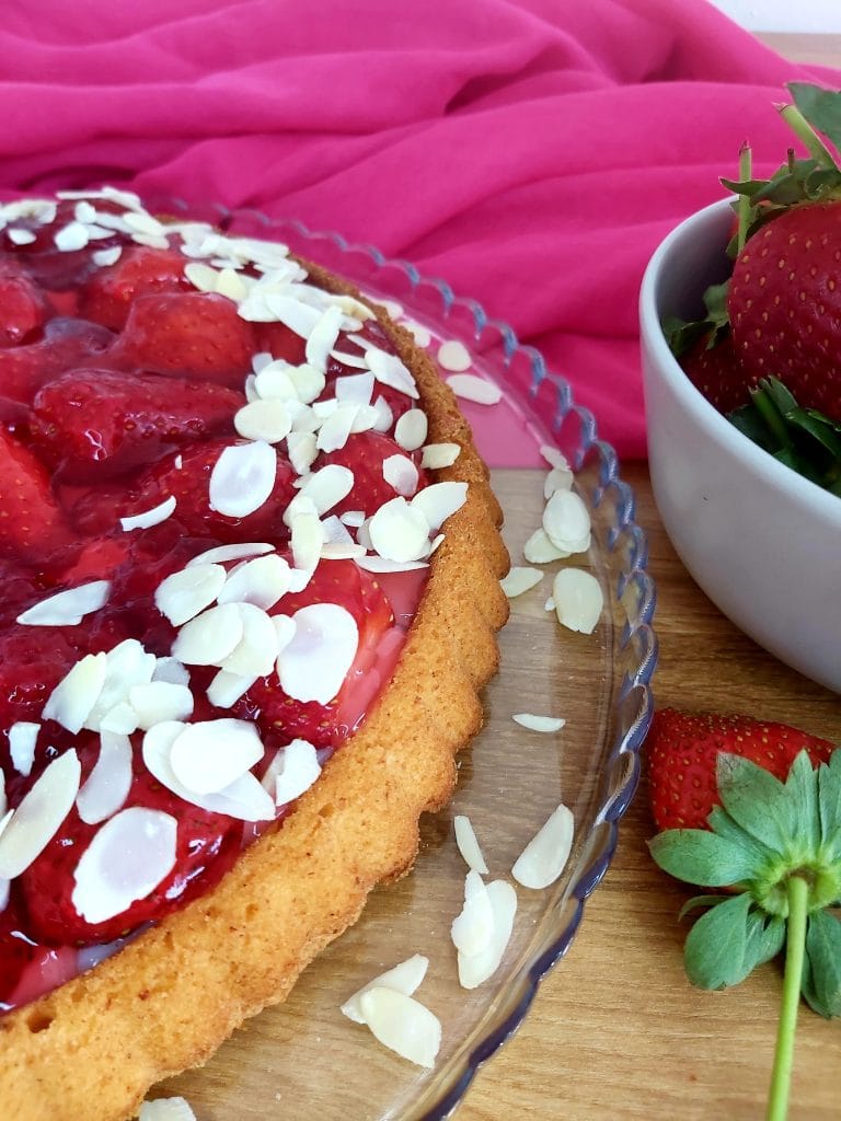 Classic Strawberry Cake - A Cup Full of Sprinkles