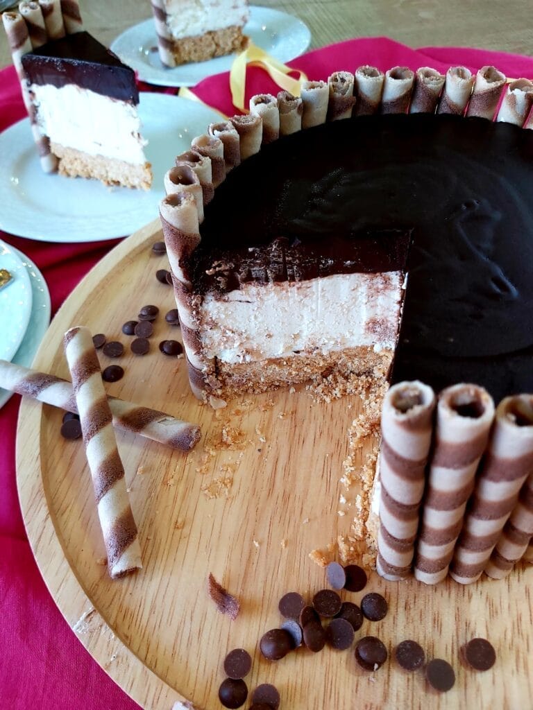 No-Bake Cake with Ermine Filling - A Cup Full of Sprinkles