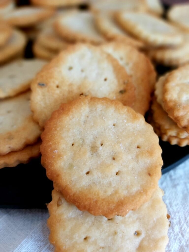 Homemade Crackers - A Cup Full of Sprinkles