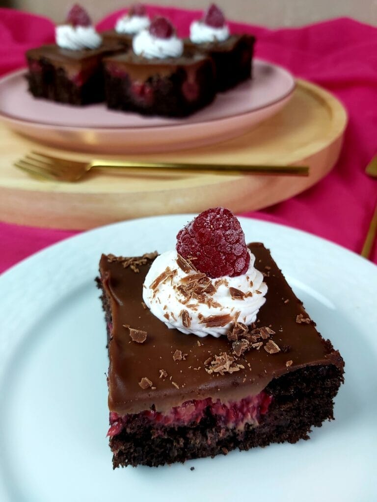 Chocolate Raspberry Bars - A Cup Full of Sprinkles